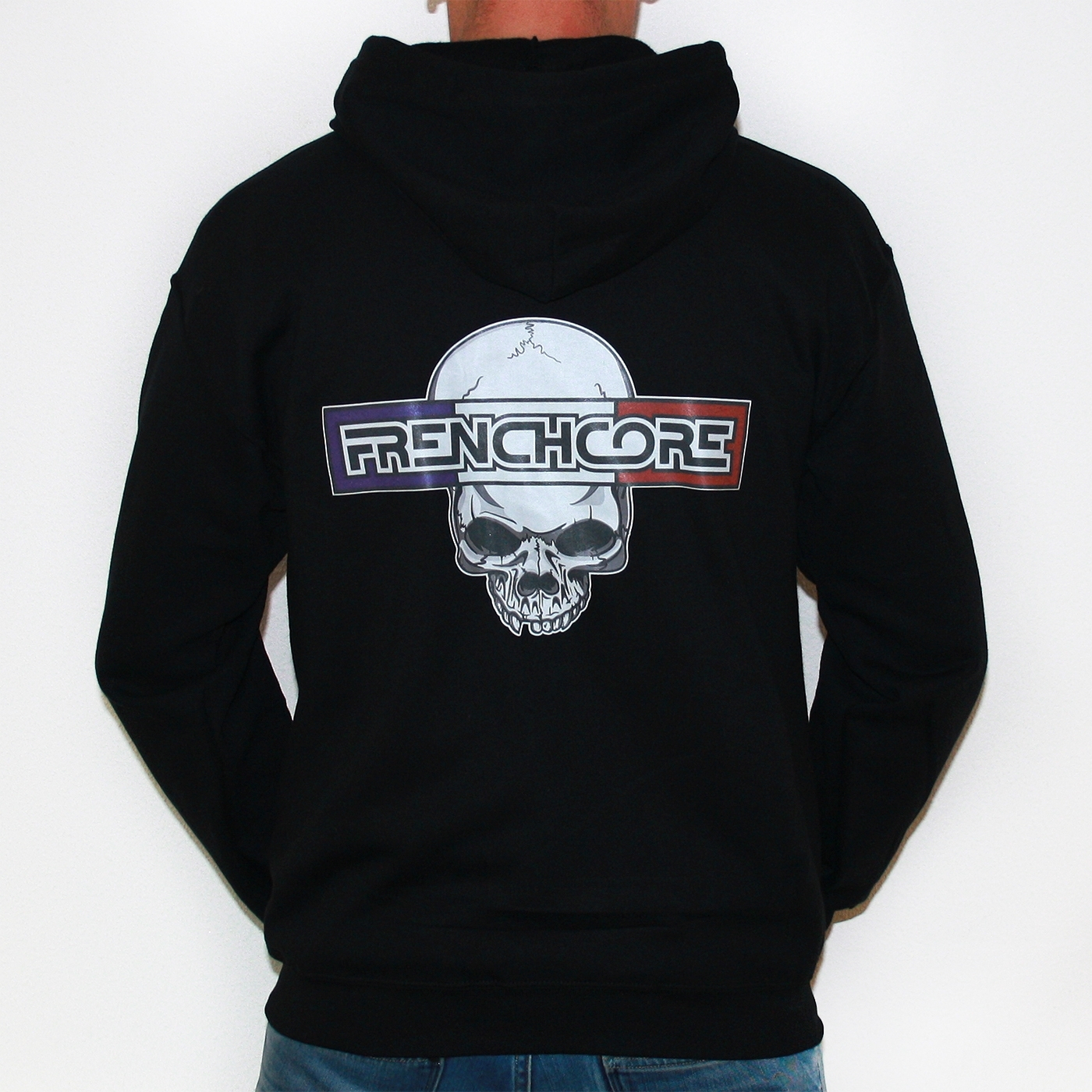 Frenchcore Blue White Red Hooded Zip (FRCBWRHOZB) Hooded - Rigeshop