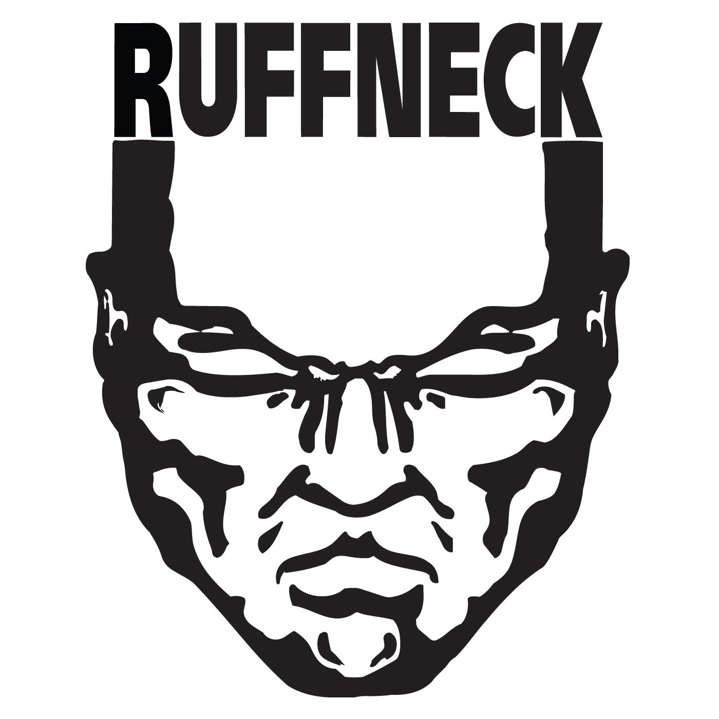 Ruffneck sticker medium (RUFFSTICKMED) Sticker - Rigeshop