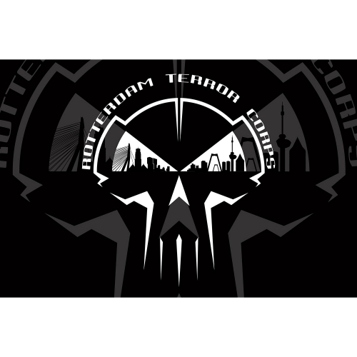 Rotterdam Terror Corps Flag Skyline (RTCSKYFLAG) Flag - Rigeshop